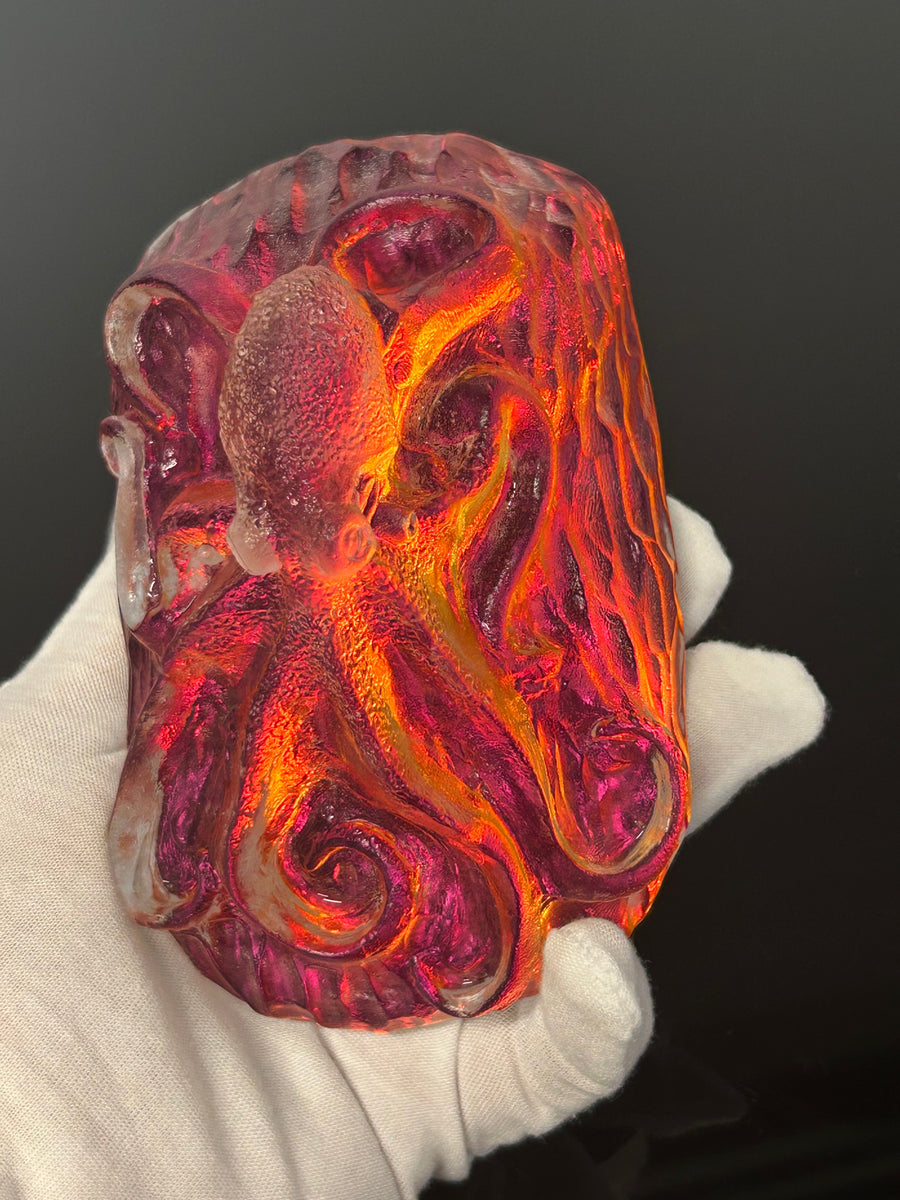Hot Glow Octopus – Shop J Sinkus Glass