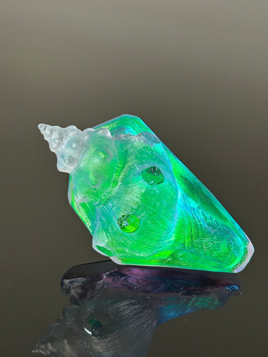 Aqua Aural Conch – Shop J Sinkus Glass