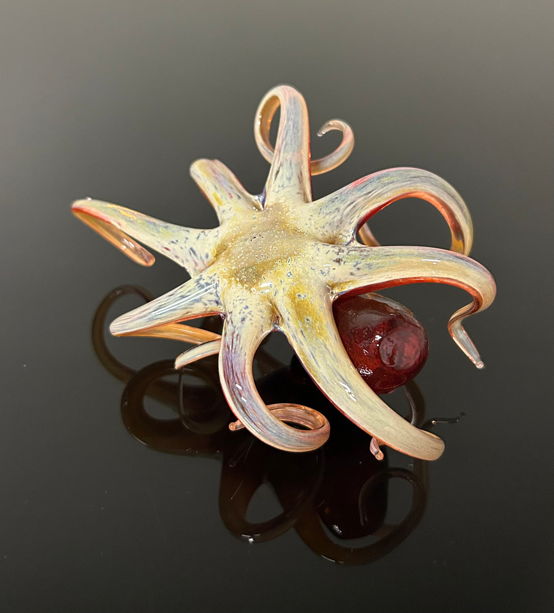Red Octopus – Shop J Sinkus Glass