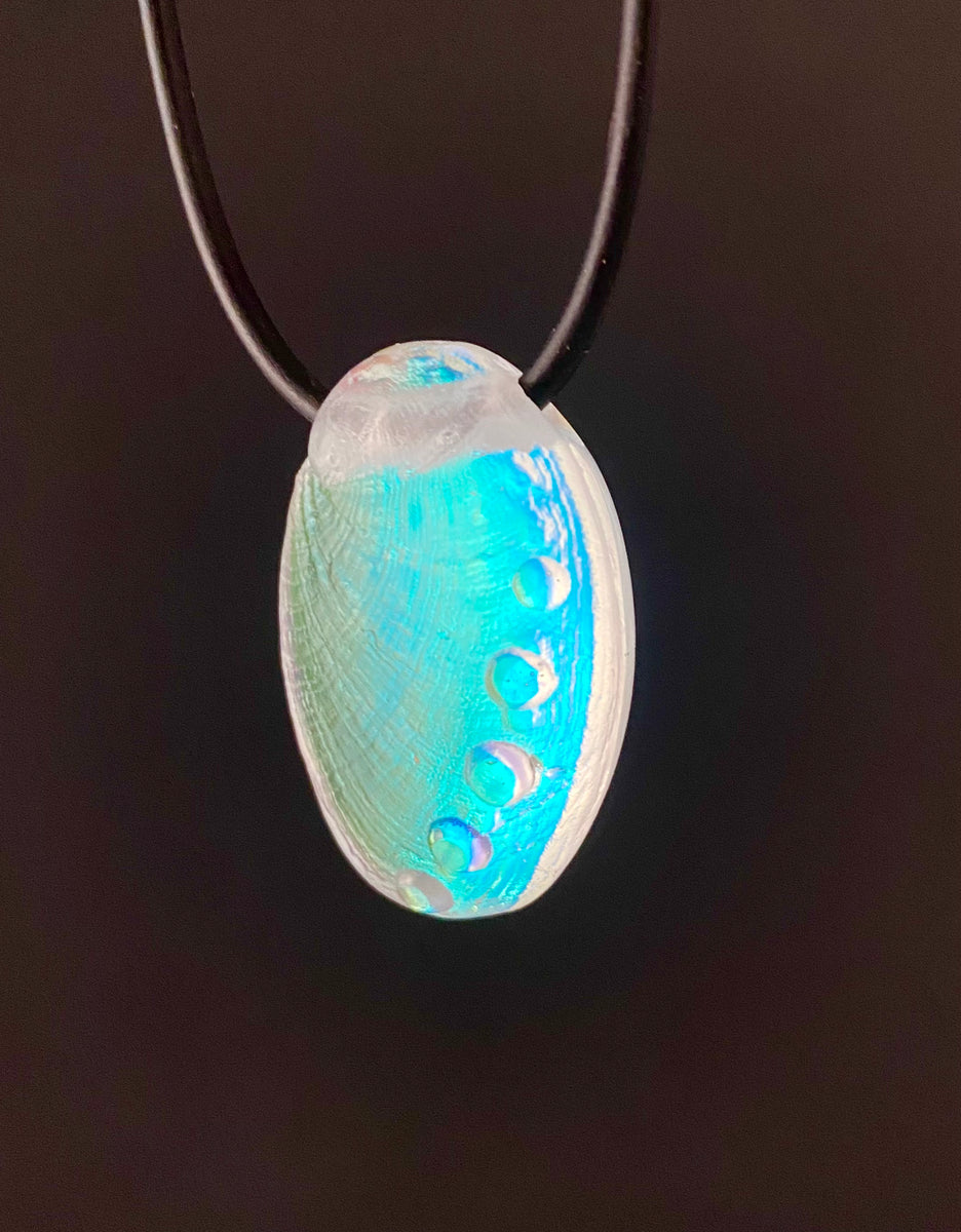Aural Abalone Pendant – Shop J Sinkus Glass